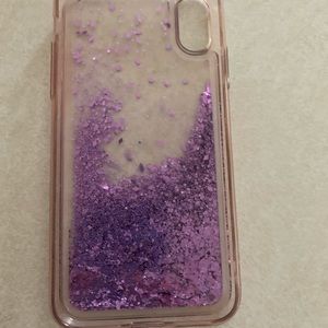 Accessories | Iphone X Purple Waterfall Case | Poshmark